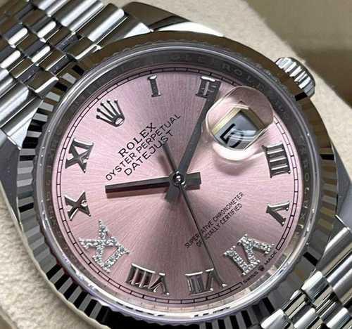 Rolex Datejust 36mm Pink Diamond Dial