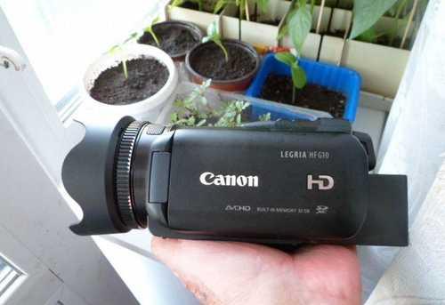 Видеокамера canon legria HF G 10