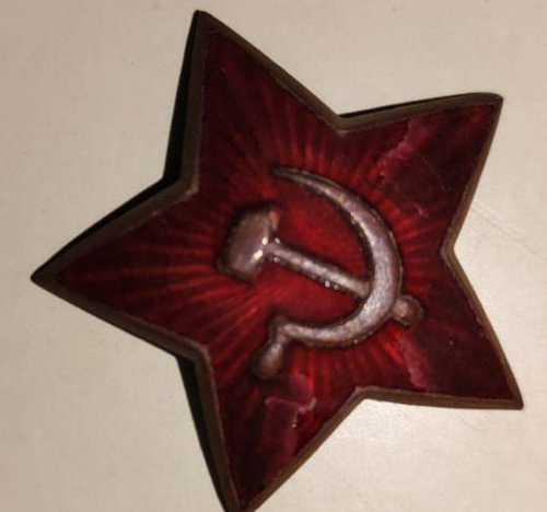 Кокарда РККА Звезда, образец 1935 г