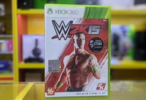 WWE 2K15 (Xbox 360, англ, бу)