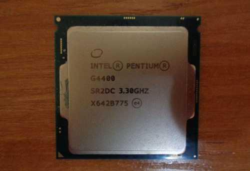 Процессор Intel Pentium G4400 + кулер