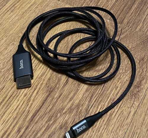 Кабель Hосо Lightning/hdmi для hdtv(iOS16 не выше)