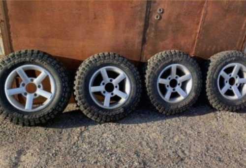 Грязевые колёса на литье на ниву/уаз R15