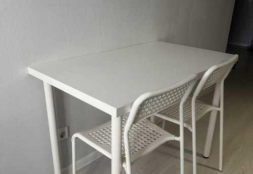 Стол со стульями IKEA