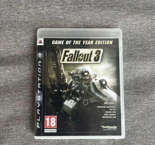 Fallout 3 game of the year edition