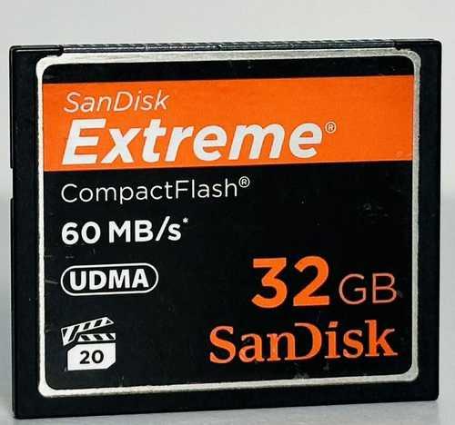 Sandisk extreme CompactFlash 32GB