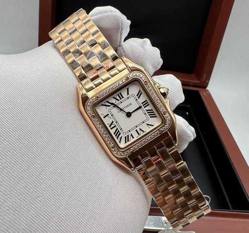 Часы женские Cartier Panthere 30mm камни