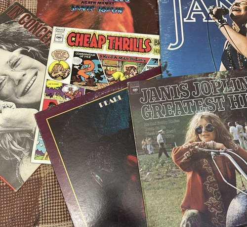 Виниловые пластинки Janis Joplin 6шт