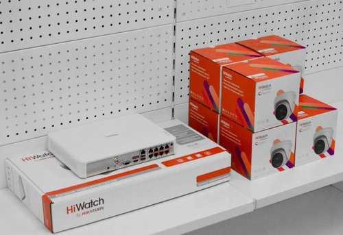 Наружные камеры HiWatch 4Mpx с регистратором