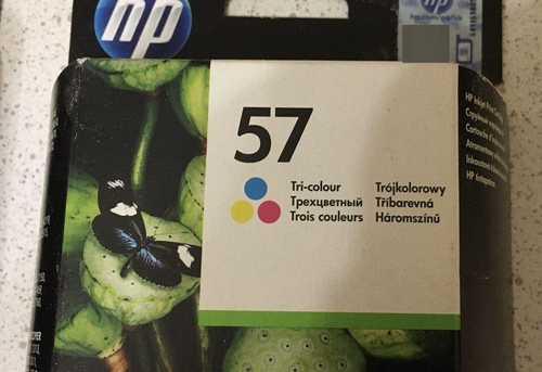 Комплект оригинальных картриджей hp 56 и 57