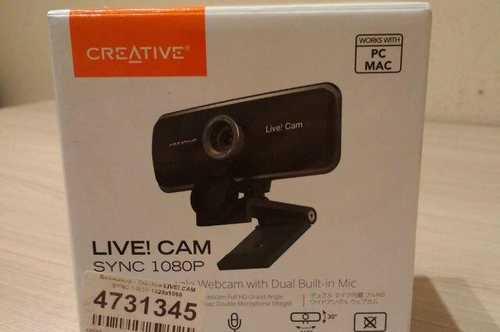 Веб-камера Creative Livecam sync 1080p