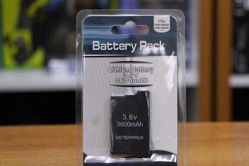 Аккумулятор 3600 mAh PSP 2000/3000