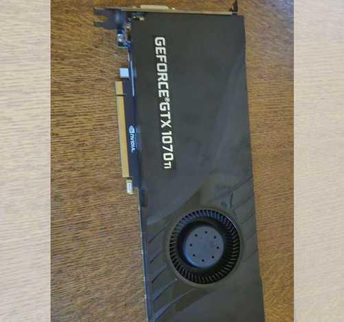 Видеокарта gtx 1070 ti