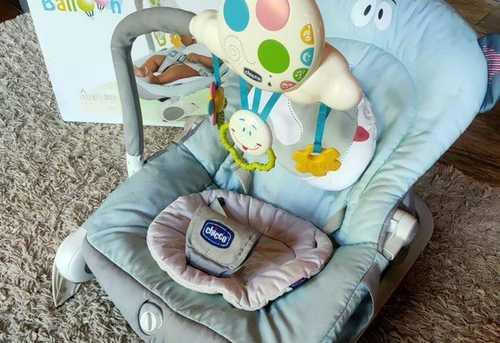 Кресло-качалка для новорожденных chicco 0-18 кг