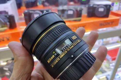 Nikon 10.5mm f/2.8G ED DX Fisheye S№369366 б.у