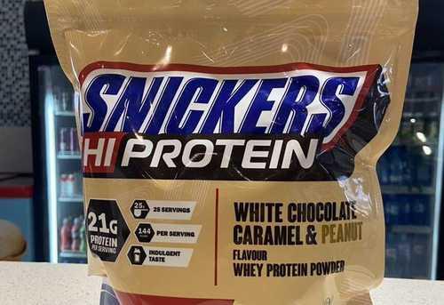 Протеин Сникерс в белом шоколаде