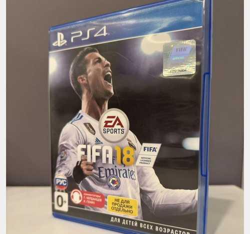 Игра FIFA 18 для PS4 (диск)