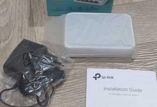 Коммутатор fast ethernet TP-Link TL-SF1005D