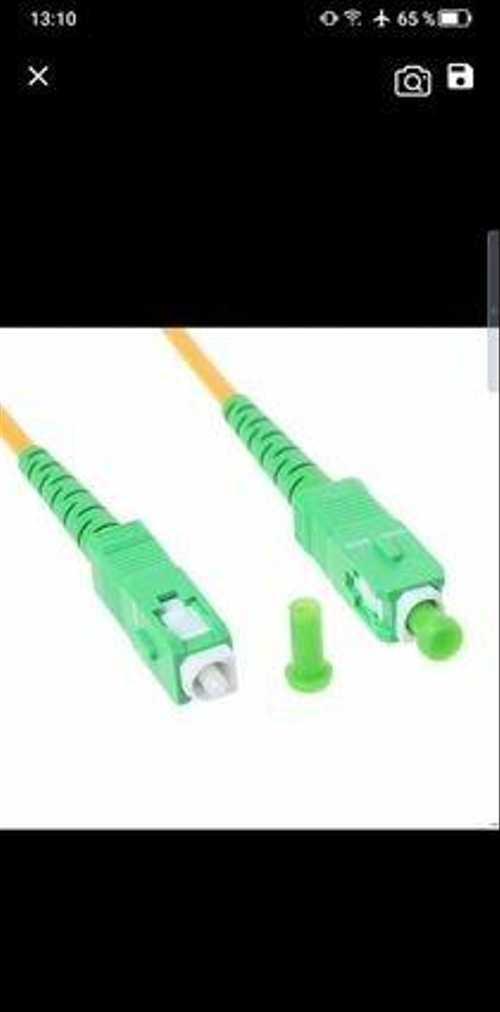 Оптоволоконный кабель sc/apc-sc/apc-sm