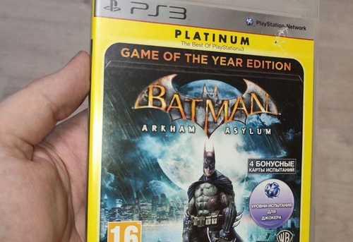 Batman Arkham Asylum goty для PlayStation 3