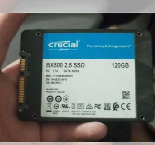 Ssd crucial bx500 120 gb