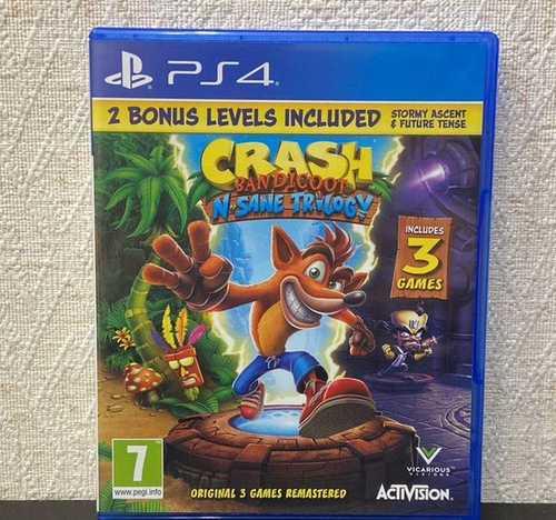 Crash Bandicoot N Sane Trilogy PS4 PS5