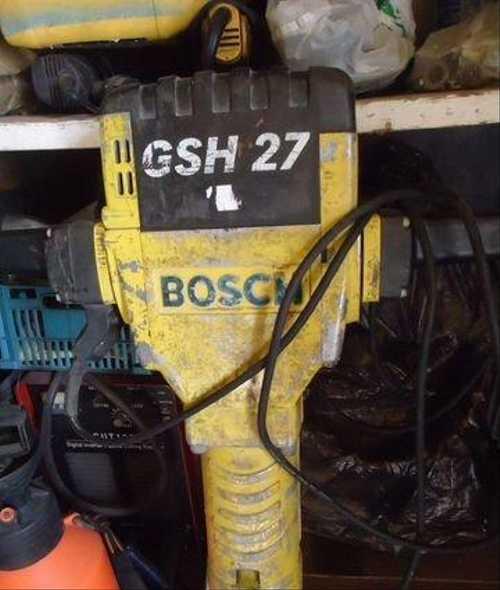 Молоток отбойный bosch GSH-27 с пикой