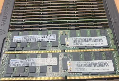 Серверная память DDR4 64GB 2400 samsung REG ECC