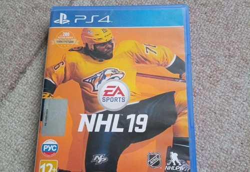 Игра NHL19 на ps4