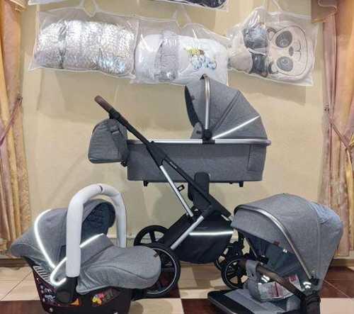 Коляска 3 в 1 Carrello рестайлинг