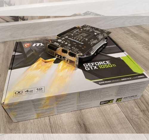 Видеокарта MSI Geforce GTX 1050Ti