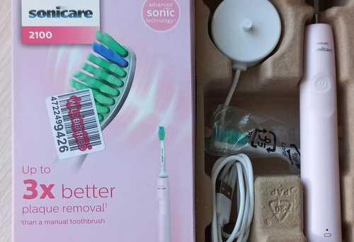 Электрическая зубная щетка philips sonicare