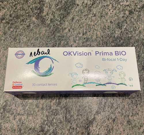 Линзы OKVision Prima Bio Bi-focal 1-day 28 штук