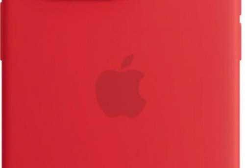 Силиконовый чехол для iPhone 14 Pro (красный)