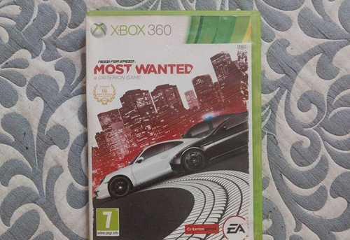 Need for speed most wanted на Xbox 360