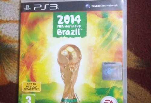 PS3 Игра 2014 Fifa World Cup Brazil футбол Чм 2014
