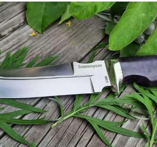 Нож из порошковой стали S390, 67-68 ед