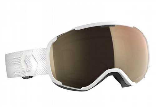 Горнолыжная маска Scott faze II LS white / light s