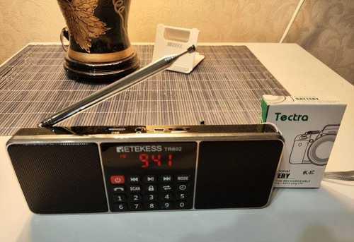 Retekess TR602 радиоприёмник приемник fm+ BL5C