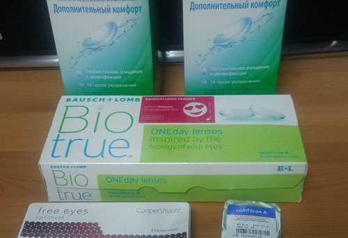 Контактные линзы Biotrue ONEday 30шт ++