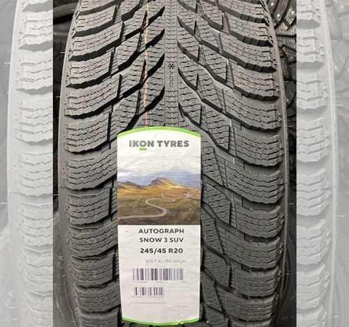 Ikon Tyres Autograph Snow 3 SUV 245/45 R20 и 275/40 R20 106T