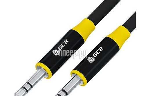 GCR Jack 3.5mm - Jack 3.5mm 1.5m Black-Yellow