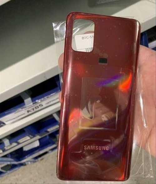 Задняя крышка Samsung A51 красная