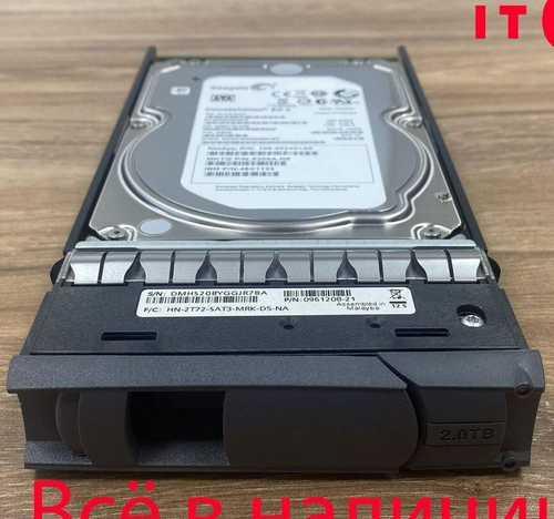 HDD netapp 3.5'' 2TB 7.2K SAS 108-00242+A0