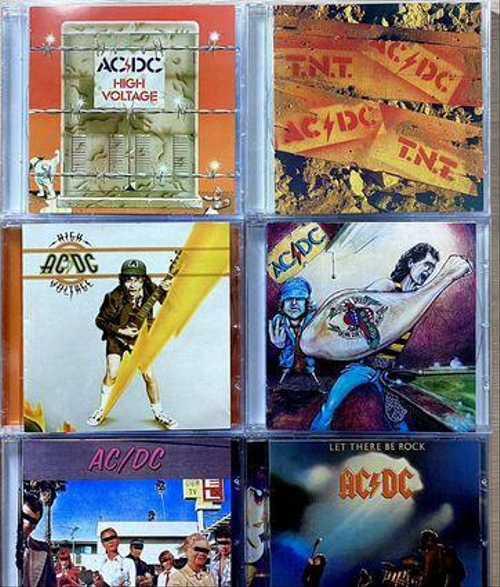 AC/DC музыкальные компакт диски (CD)