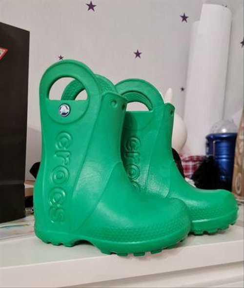 Сапоги crocs C7 резиновые