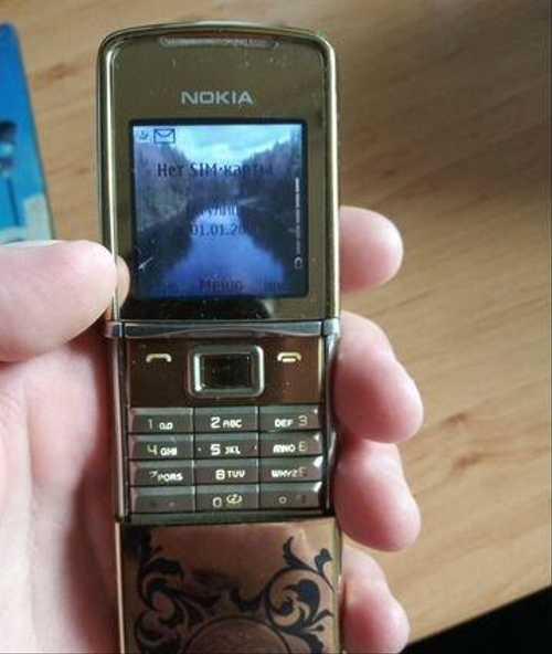 Мобильный телефон "Nokia"8800 Sirocco Gold