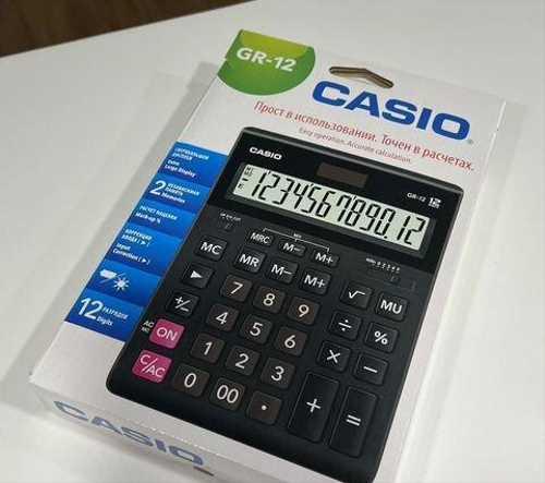 Калькулятор новый Casio