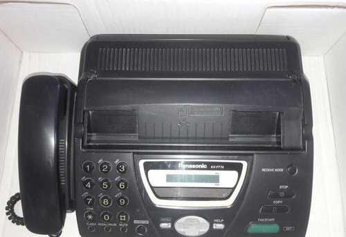 Факс Panasonic KX-FT74 (с бумагой и тонером)
