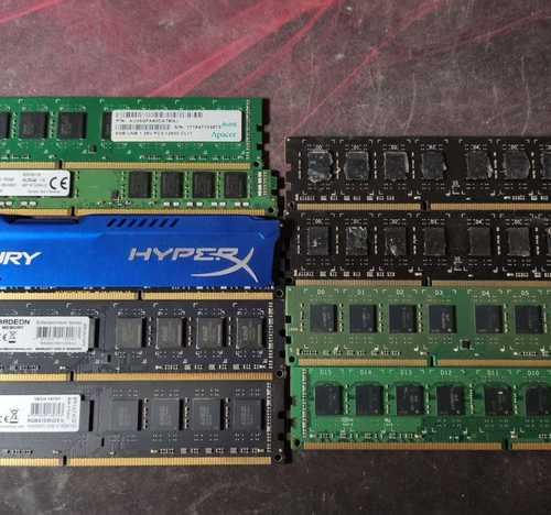 Оперативная память разная DDR3